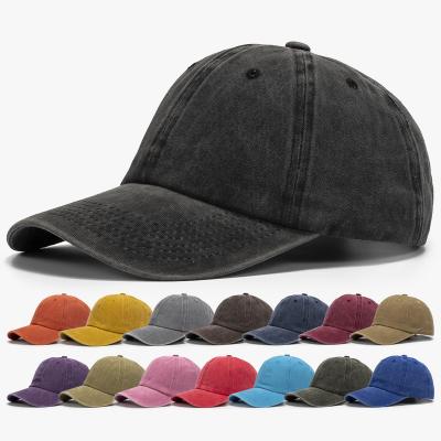 China Custom Black Dad Hat 100% Cotton 95g Weight with Adjustable 54-60cm Head Size for Embroidery and Printing for sale