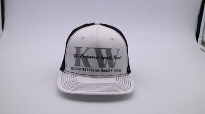 China Curved Brim 5 Panel Trucker Cap Richardson 112 Hats Mesh Embroidered for sale
