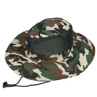 China Digital Printed Multi Panel Military Bucket Hat Camouflage Boonie Hat for sale