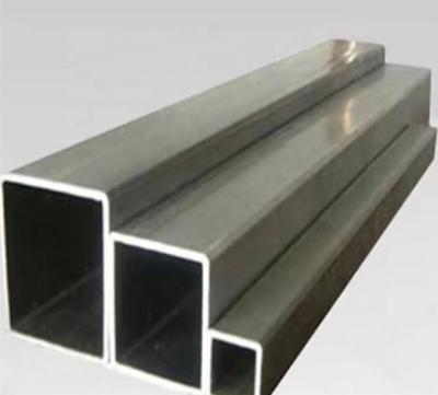 China 436 Polished Stainless Steel Pipe 0.1mm SS 304 Square Pipe 600mm for sale