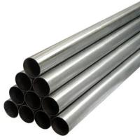 China SS304 Brushed Stainless Steel Round Tube AISI 301L SS Pipe Polish for sale