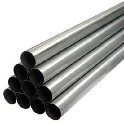 China SS304 Brushed Stainless Steel Round Tube AISI 301L SS Pipe Polish for sale