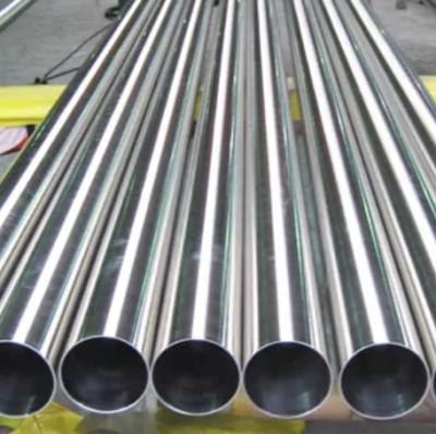 China AISI 316l Stainless Steel Tubing Mirror Polished 0.5mm 0.1mm 201 304 321 316 for sale