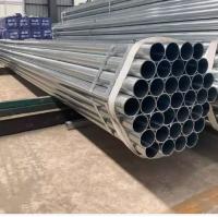 China Q215 Galvanized Steel Pipe 0.3mm Hot Dip Galvanized Scaffolding Tube BS for sale