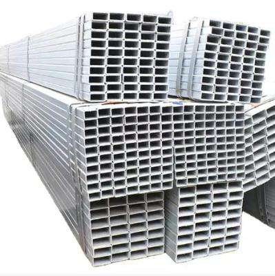 China Pre Dx51d Hot Dip Galvanized Square Steel Tube Rectangular Q195 5.8m for sale