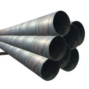 China Carbon Welded Seamless Spiral Steel Pipe 500mm For Oil Pipeline Construction for sale