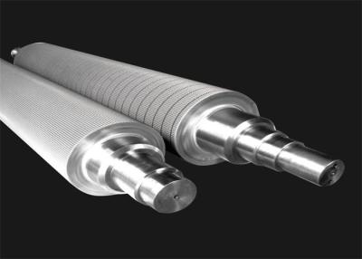 China Tungsten Carbide Peripheral Heating Corrugating Roll For Corrugated Paper Making for sale