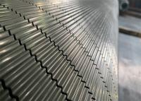 China 48CrMo Alloy Steel Single Facer Corrugated Roll 100-600mm Diameter Custom Flute for sale