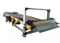 China Stainless Steel Computerized Control Stacker for Corrugated Cardboard 1800mm Width for sale