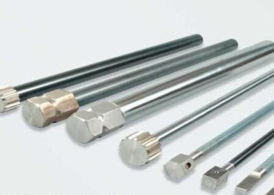 China Paper Coating Machine Stainless Steel Threaded Rods 6.35mm-38mm Hard Chrome Plating for sale