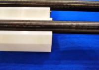 China Paper Coating Machine Stainless Steel Threaded Rods 6.35mm-38mm Hard Chrome Plating for sale