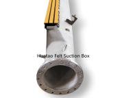 China Ceramic Paper Machine Felt Suction Box Dewatering Element UHMWPE 60-70 Hardness for sale