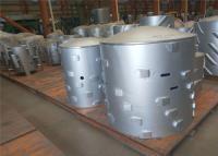 China Stainless Steel Pressure Screen Basket 0.3-4m2 Hole Slot Inflow Outflow for Pulp Making for sale