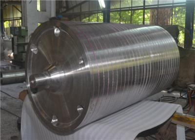 China Grooved Press Roll for Paper Making Machine with 2000 m/Min Speed and 12-Month Warranty for sale