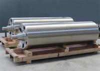China Big Diameter Paper Machine Press Section Grooved Roll for Kraft Paper Making - 2000 m/Min Speed, Cast Iron/Stainless Steel for sale