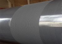 China Grooved Press Roll Paper Machine Parts Grooved Roller For Papermaking for sale