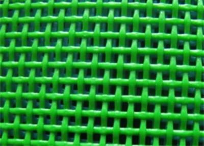 China Plain Weave Polyester Mesh Belt 1.66×1.83mm Aperture with 1600N/cm Strength for Industrial Drying Applications for sale
