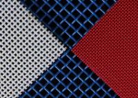 China Plain Weave Polyester Mesh Belt 1.66×1.83mm Aperture with 1600N/cm Strength for Industrial Drying Applications for sale