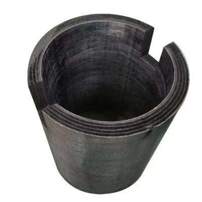 China Rigid Carbon Fiber Graphite Felt Roller Low Thermal Conductivity for sale