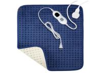 China Customized Flannel Electric Heating Pad Blanket 150×110 cm with 35-40W Power and Auto Temperature Control for sale