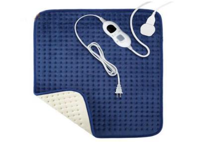 China Customized Flannel Electric Heating Pad Blanket 150×110 cm with 35-40W Power and Auto Temperature Control for sale