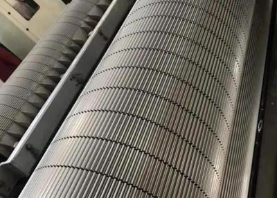 China Tungsten Carbide Corrugated Roller for Single Facer Corrugator Machine 48CrMo Alloy Steel for sale