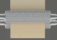 China 48CrMo Alloy Steel Single Facer Corrugated Roll 100-600mm Diameter Custom Flute for sale