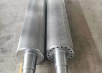 China 48CrMo Alloy Steel Single Facer Corrugated Roll 100-600mm Diameter Custom Flute for sale