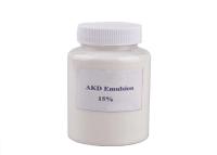 China White AKD Emulsion Sizing Agent 10-20% Solid Content for Neutral Papermaking in 50kg Barrels for sale