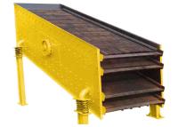 China High Efficiency Mineral Separation Equipment Vibrating Mining Screens Non Rusting for sale