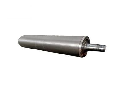 China Carbon Steel Felt Guide Roll 1600mm Diameter for Paper Machine Dryer Section with 20-35mm Rubber Coating for sale