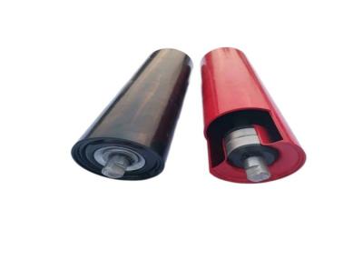 China 45 Carbon Steel Return Idler Roller 194mm Diameter 2800mm Face Length for Mining Belt Conveying for sale