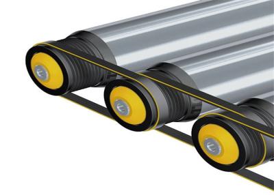 China Mining Conveyor Impact Roller Rubber Ring Shock Absorption 159mm Diameter Multi Labyrinth Seal for sale