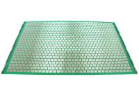 China Steel Frame High Frequency Hook Strip Flat Shale Shaker Screen with Customized Dimension for Mud Vibrating for sale
