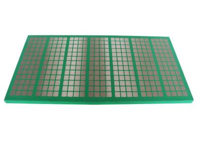 China Square Hole High Frequency Steel Frame Shale Shaker Screen with Customized Dimensions for Drilling Fluids for sale