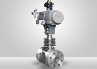 China HT7400 High Pressure Regulating Ball Valve PN32 ANSI Class 2500 with 575°C Temperature Range for sale