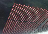 China 5mm Round Hole Rubber Self-Cleaning Screen 1m Width Hook Installation Custom Length for Beneficiation for sale