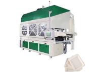 China Fully Automatic Biodegradable Sugarcane Bagasse Tableware Pulp Molding Machine 5700×2600×4100mm with 100 Sets/Year Capacity for sale