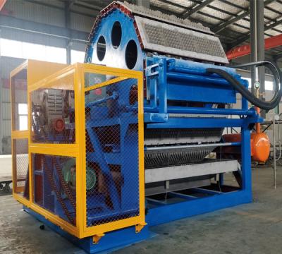 China Natural Airing Egg Tray Production Equipment 130kw 3000 Pieces per Hour for sale