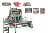 China 130kw Industrial Egg Tray Machine 1200-1500 Pcs per Hour Pulp Molding Equipment for sale