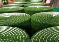 China PE Green Gold Washing Carpet 1x16m Roll for Gold Panning Sluice Box High Recovery for sale