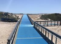 China Non Slip Beach Access Mat Portable Polyester Access Mesh 1.8m x 3m for sale