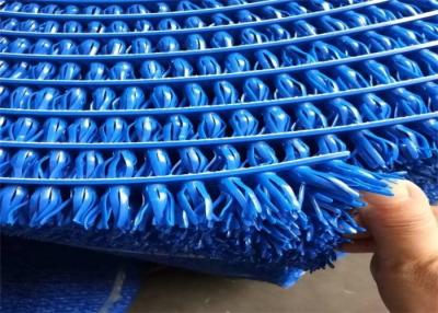 China PE Surface Blue Gold Panning Carpet 1x16m for Gold Mining Sluice Box for sale
