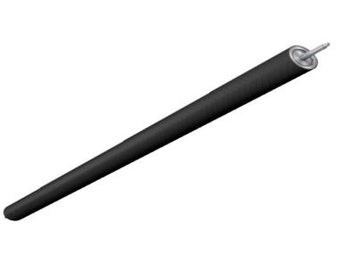 China Carbon Fiber Contact Roller for Film Winding 14-16mm EPDM Coated for sale