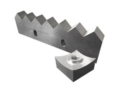 China Custom Single Shaft Shredder Blade 485×100×22mm for Tire & Plastic Recycling with 58-60 HRC Hardness for sale