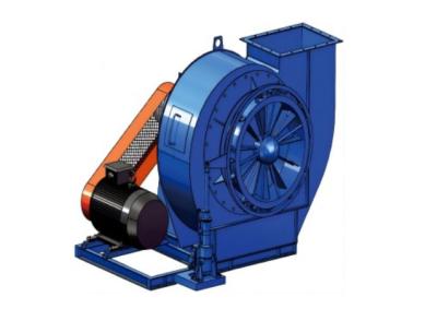 China Industrial Centrifugal Fan Blower 0.115-0.35 MPa Pressure Range for Mining and Chemical Applications for sale