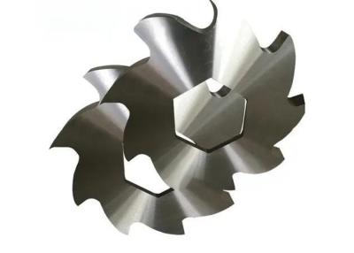 China Double Shaft Shredder Blades for Tire Recycling - HRC57-59 Hardness, SKD11/H13 Steel, ISO9001 Certified for sale