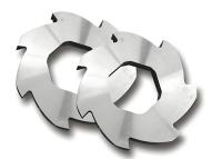 China Wear Resistant Double Shaft Metal Shredder Blade 6CrW2Si H13 SKD-11 for Waste Recycling Industry for sale