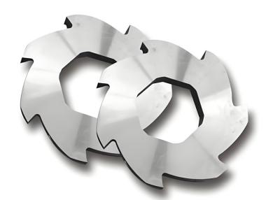 China Wear Resistant Double Shaft Metal Shredder Blade 6CrW2Si H13 SKD-11 for Waste Recycling Industry for sale