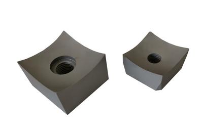 China Single Shaft Shredder Blade HRC57-59° for Plastic Recycling Machines - SKD11/D2 Material Custom Sizes for sale